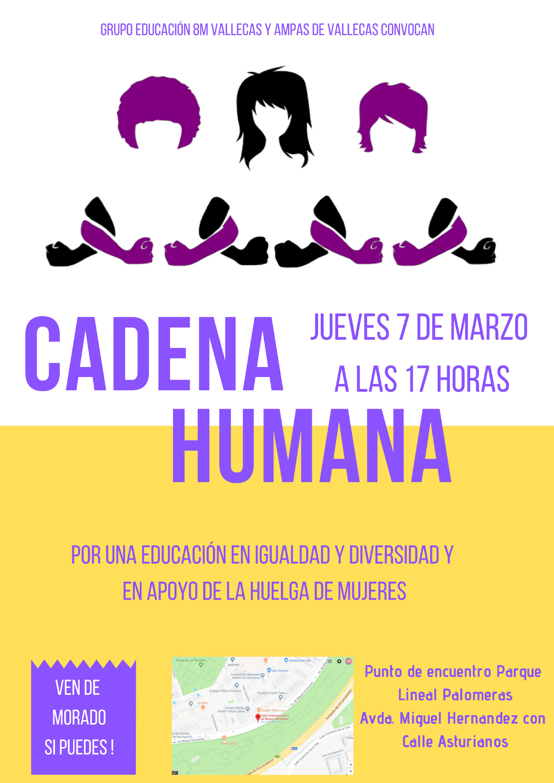 Cadena Humana – AMPA CIUDAD DE VALENCIA